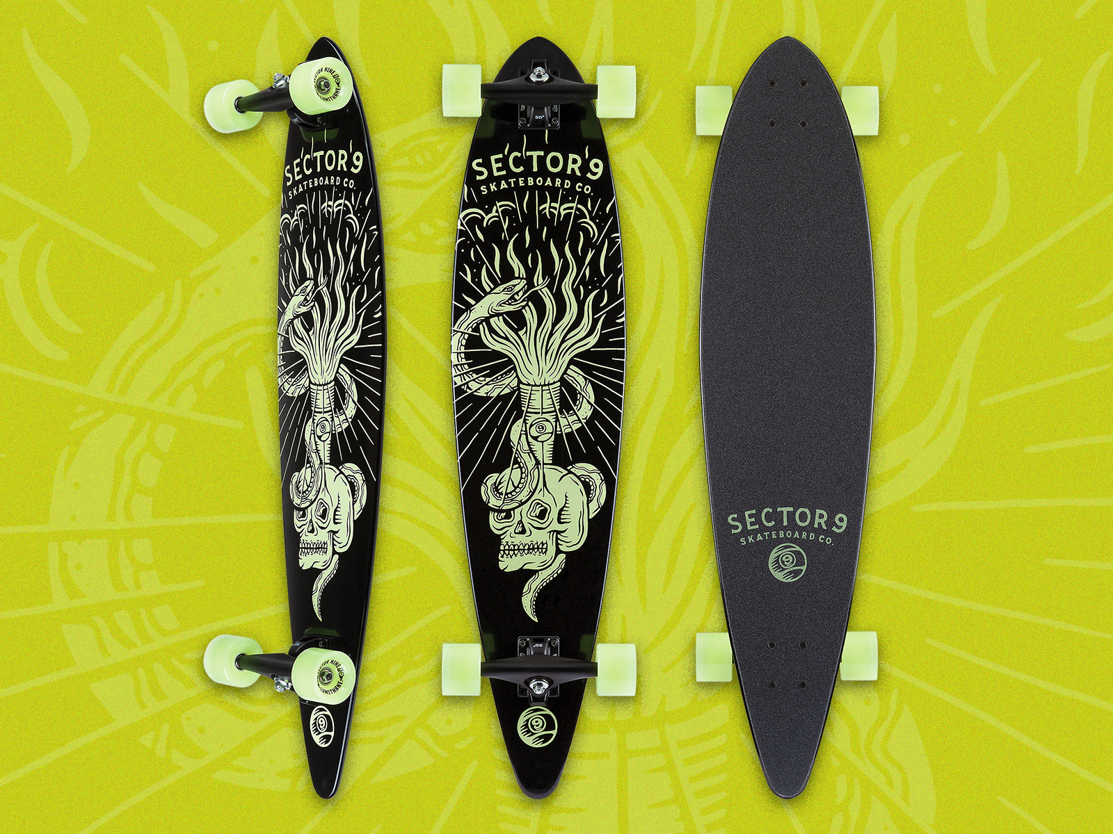 Sector 9 Longboard Wallpaper