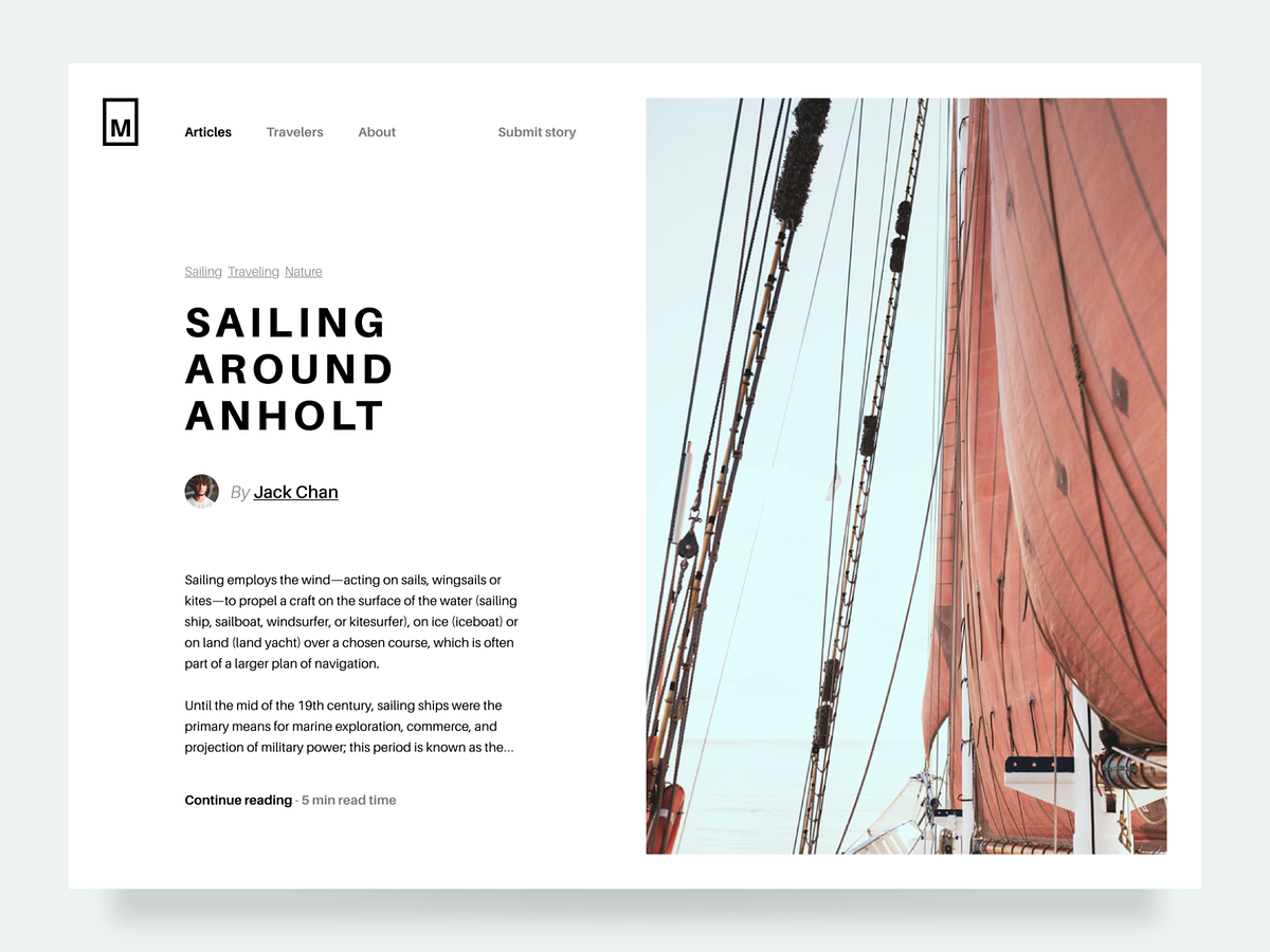 Browse thousands of Article images for design inspiration | Dribbble
