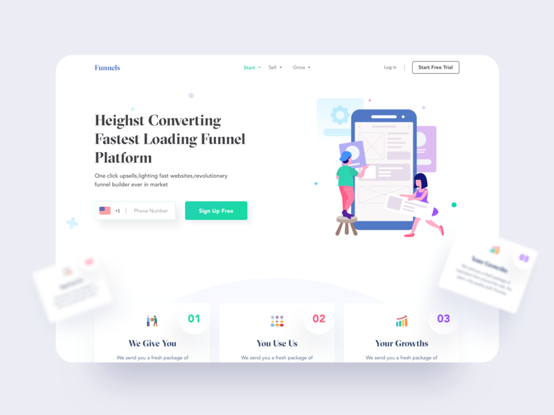 Builder Web UI by Syed Misba-Ul Hussain for Hiwow on Dribbble