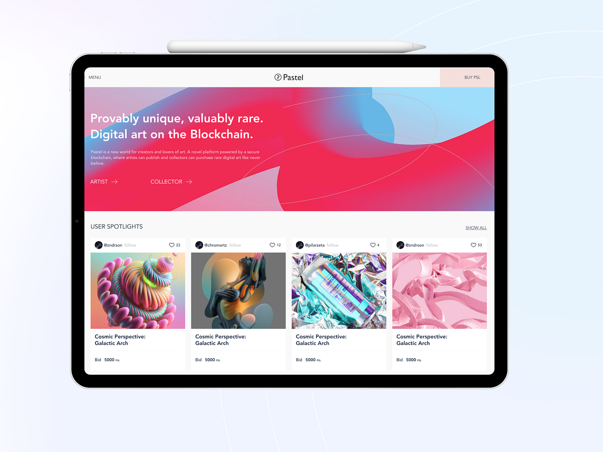 Browse thousands of Tablet UI images for design inspiration | Dribbble