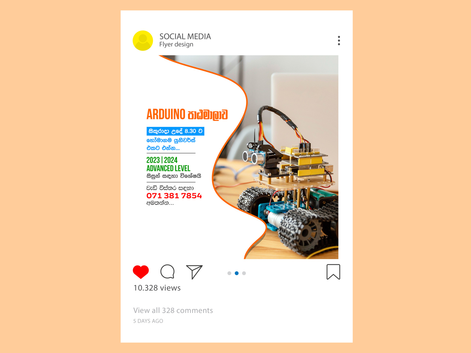 Social media Flyer design by Sachith Theekshana on Dribbble