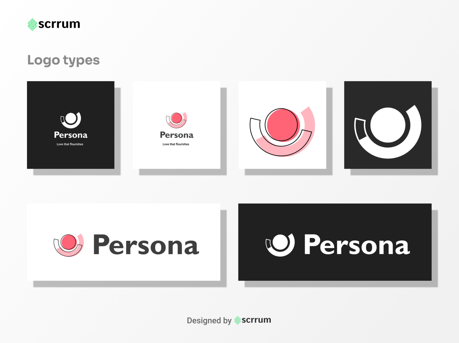 Persona logotypes by Scrrum Labs on Dribbble