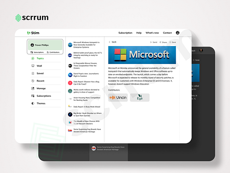 Scrrum Labs | Dribbble