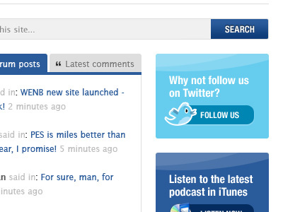 WENB v4 preview 2 by Luc Pestille on Dribbble