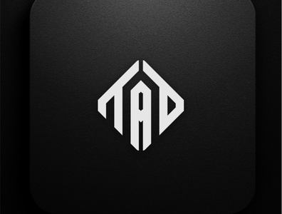 MONOGRAM LOGO TAD by elgrafis on Dribbble