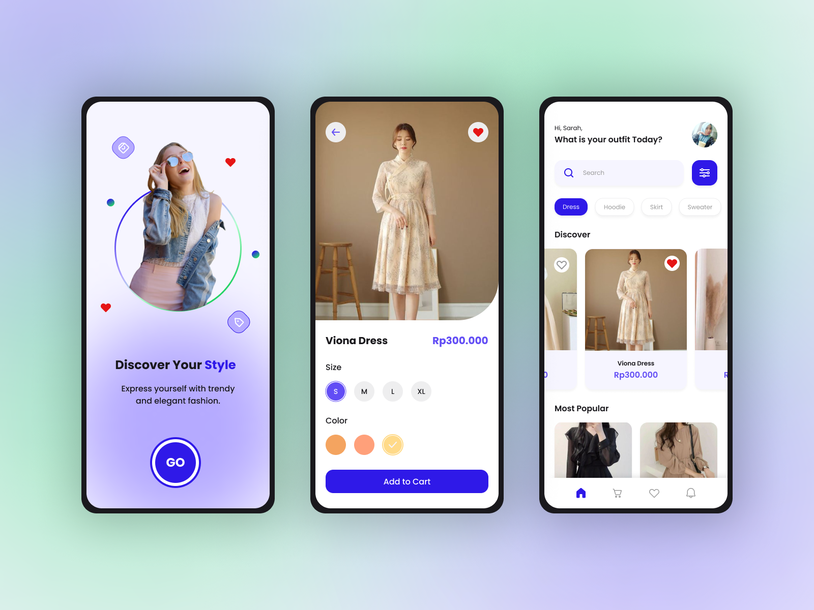 E-commerce Mobile App Design by Erma Sulistiana on Dribbble