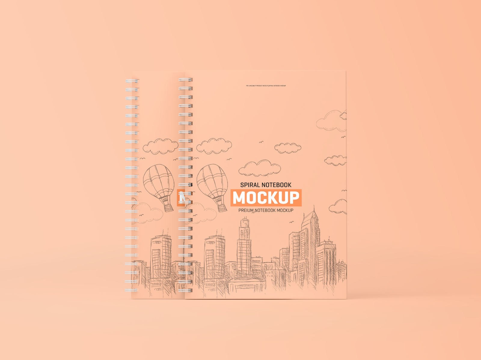 Spiral Notebook Mockup by Mockupnest on Dribbble