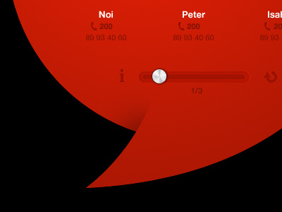 Internal flash app by Marianne Godskesen on Dribbble