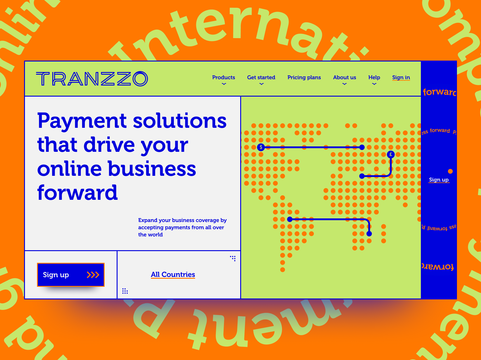 Tranzzo Payment System. Branding and Web Design Concept by Andrii Bondar on Dribbble
