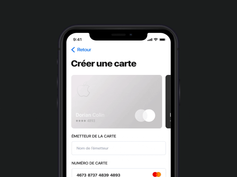 Payment application by Dorian Colin on Dribbble