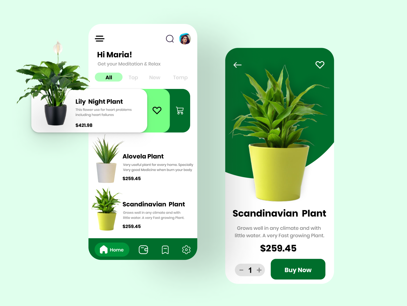 Plant Store App by Yasith Nawodya on Dribbble