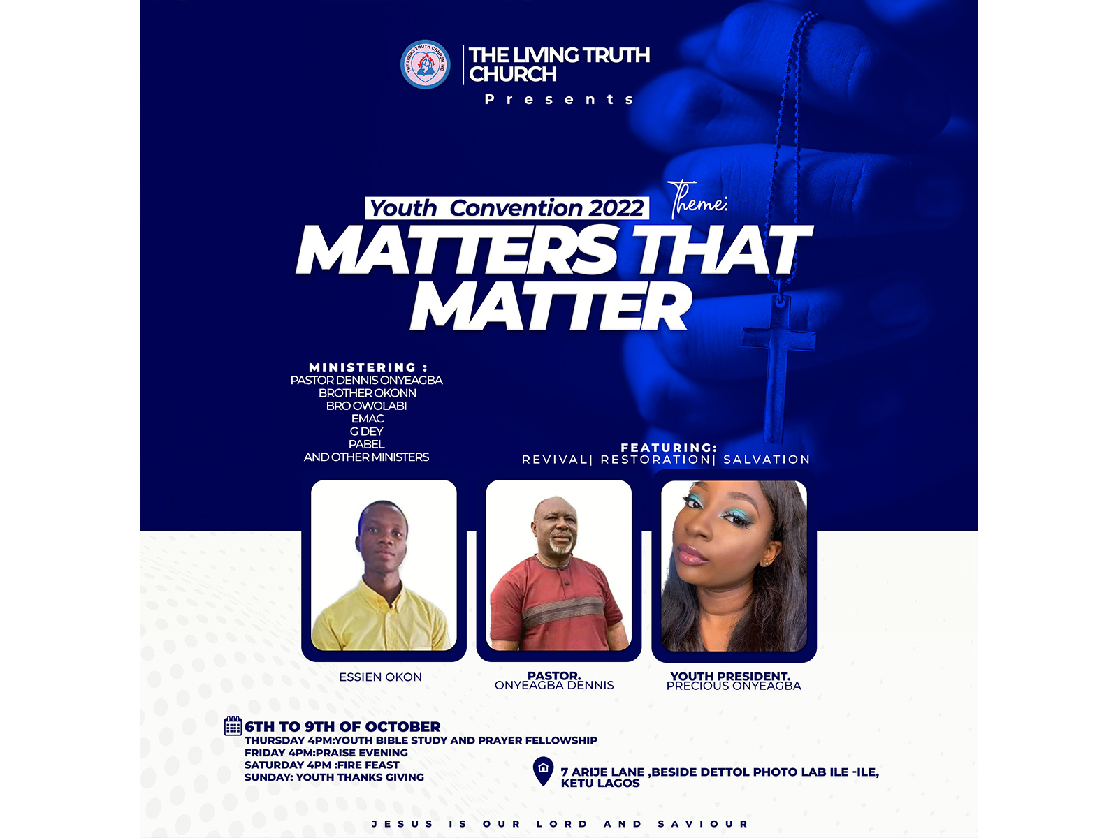 church-flyer-design by Johnnieblacc_graphix on Dribbble