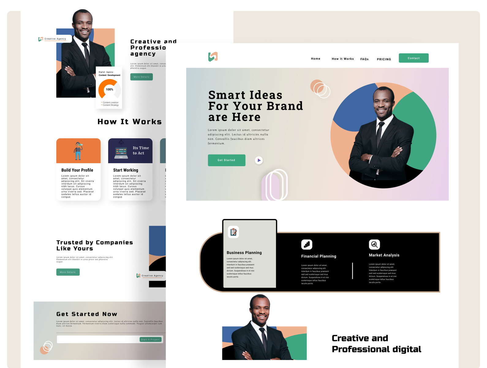my 1st trial on figma by Daniel Ekwueme on Dribbble