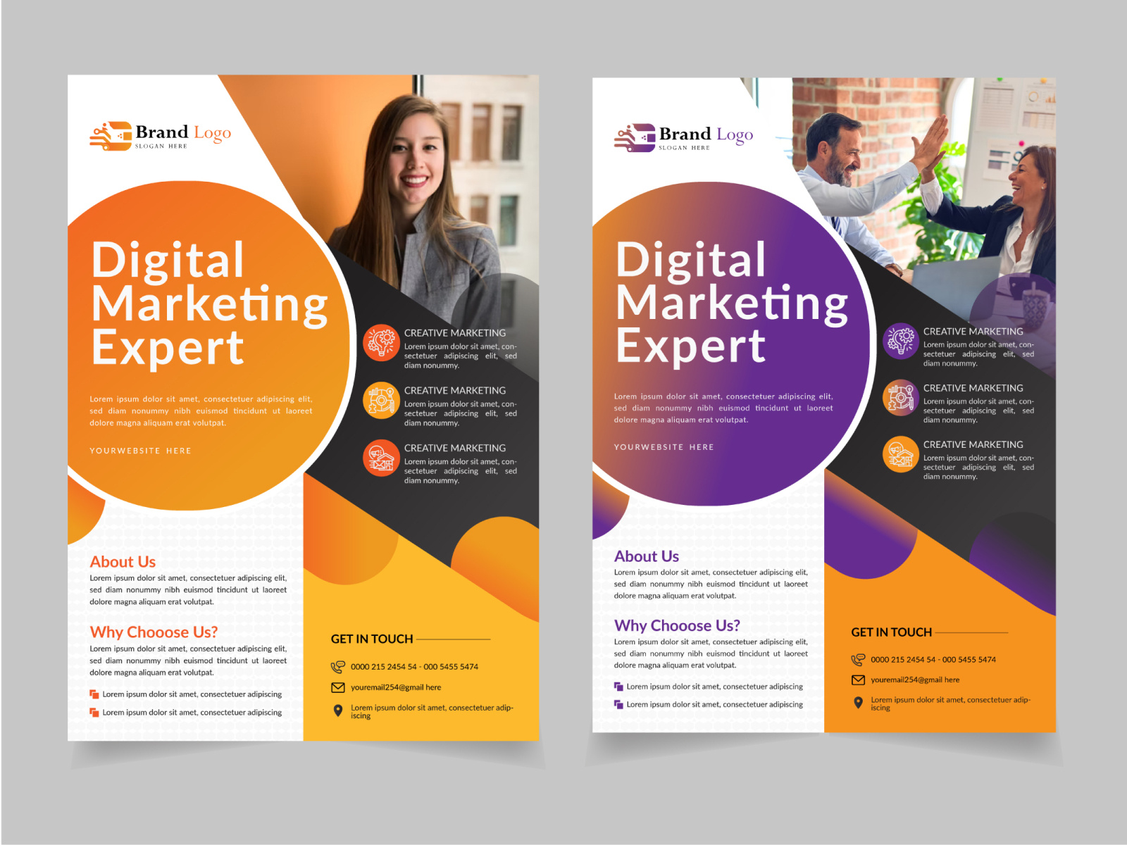 flyer design by Md Shahan on Dribbble