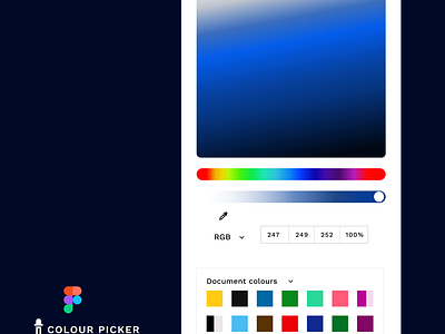 colour picker by Solagbade Omolola O. on Dribbble