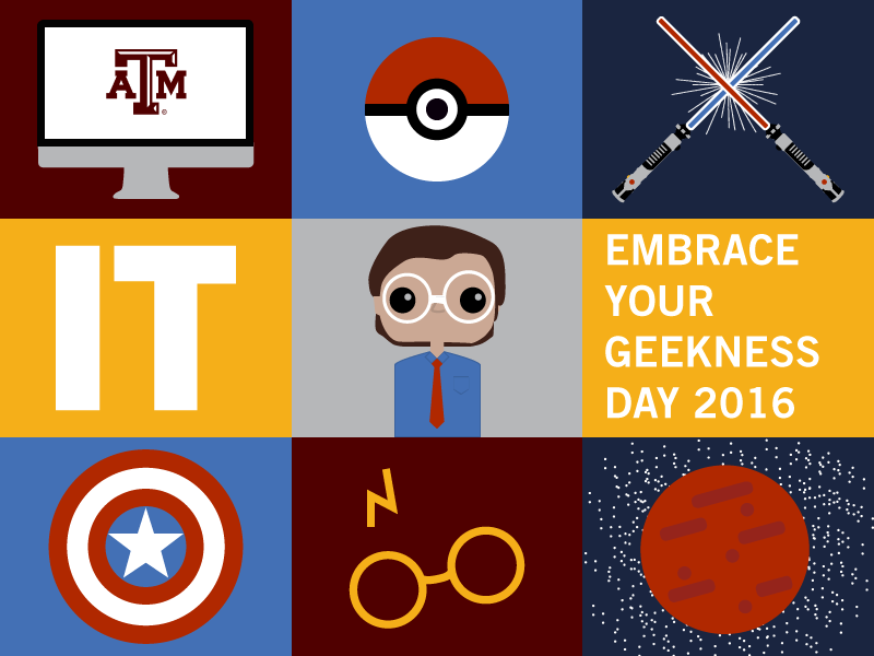 Embrace Your Geekness Day 2016 by Jonathan Lee Gonzales on Dribbble Embrace Your Geekness Day 2016 by Jonathan Lee Gonzales on Dribbble