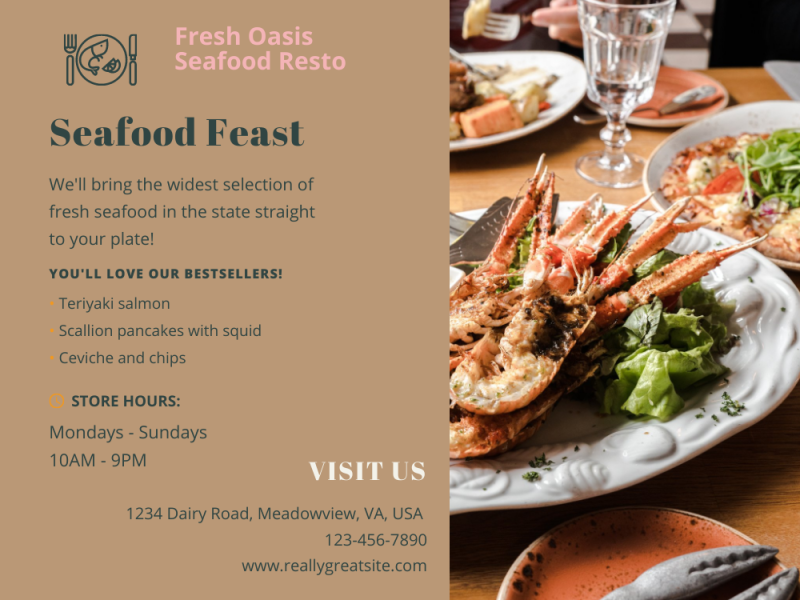 Flyer by Zara on Dribbble