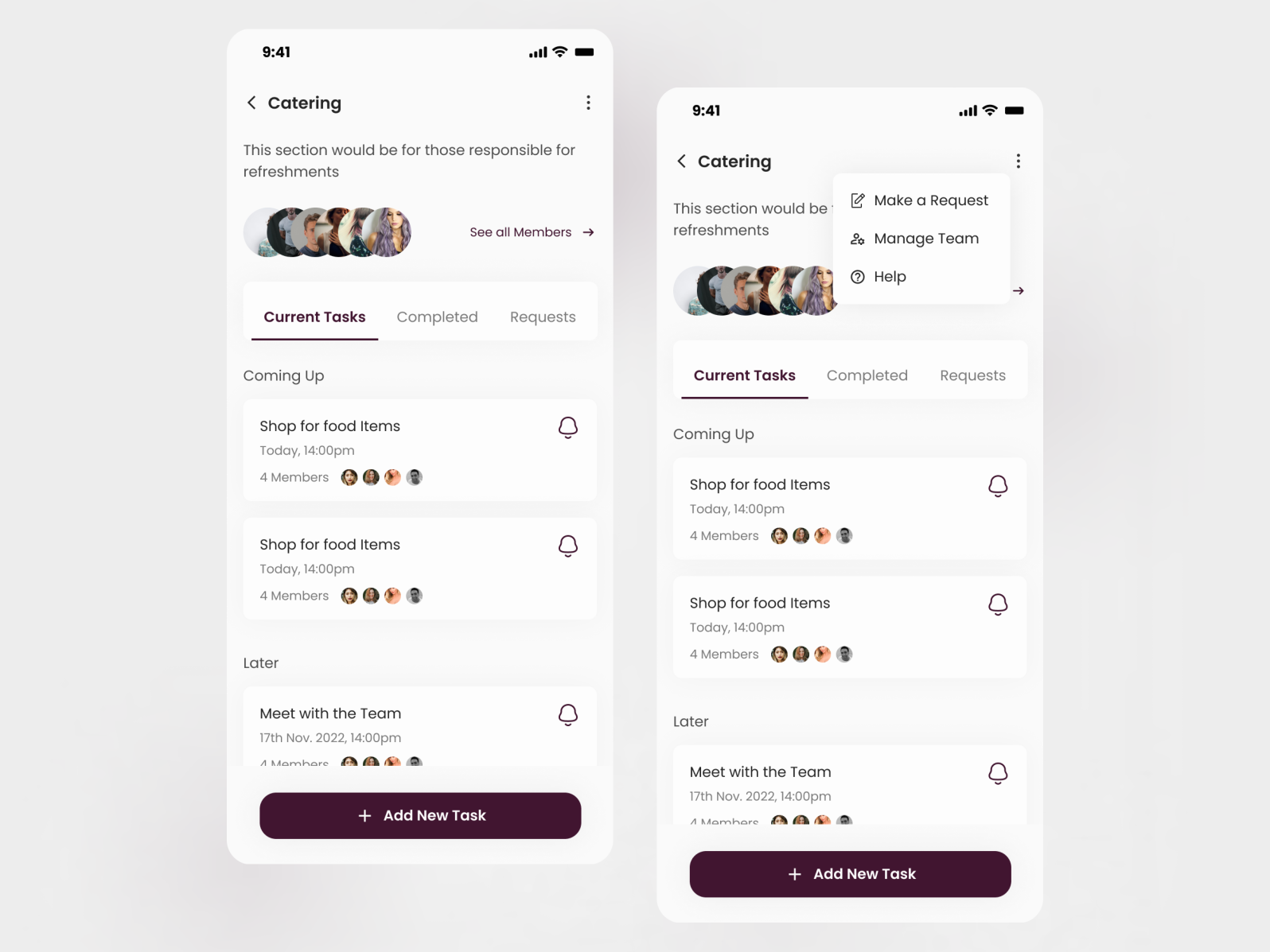 Event Management UI by Macdonald Anyanwu on Dribbble