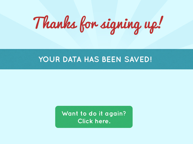 Thank You Page designs, themes, templates and downloadable graphic ...