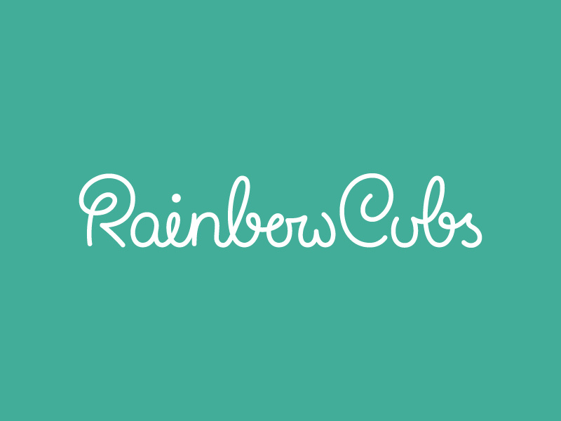Rainbow Cubs Logo WIP by Kyriacos Kyprianou on Dribbble