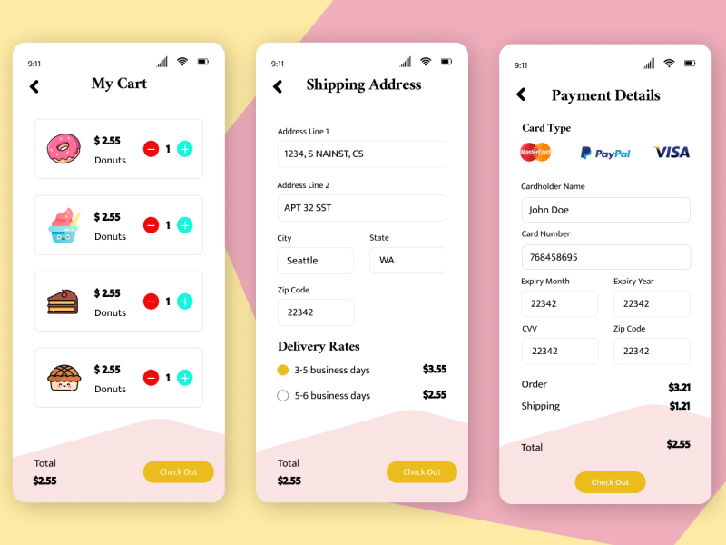 Daily UI : 002 by dipti on Dribbble