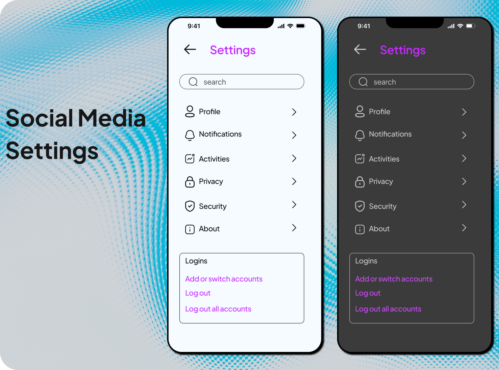 Daily Ui #7 - Settings by Harits Husnandar on Dribbble