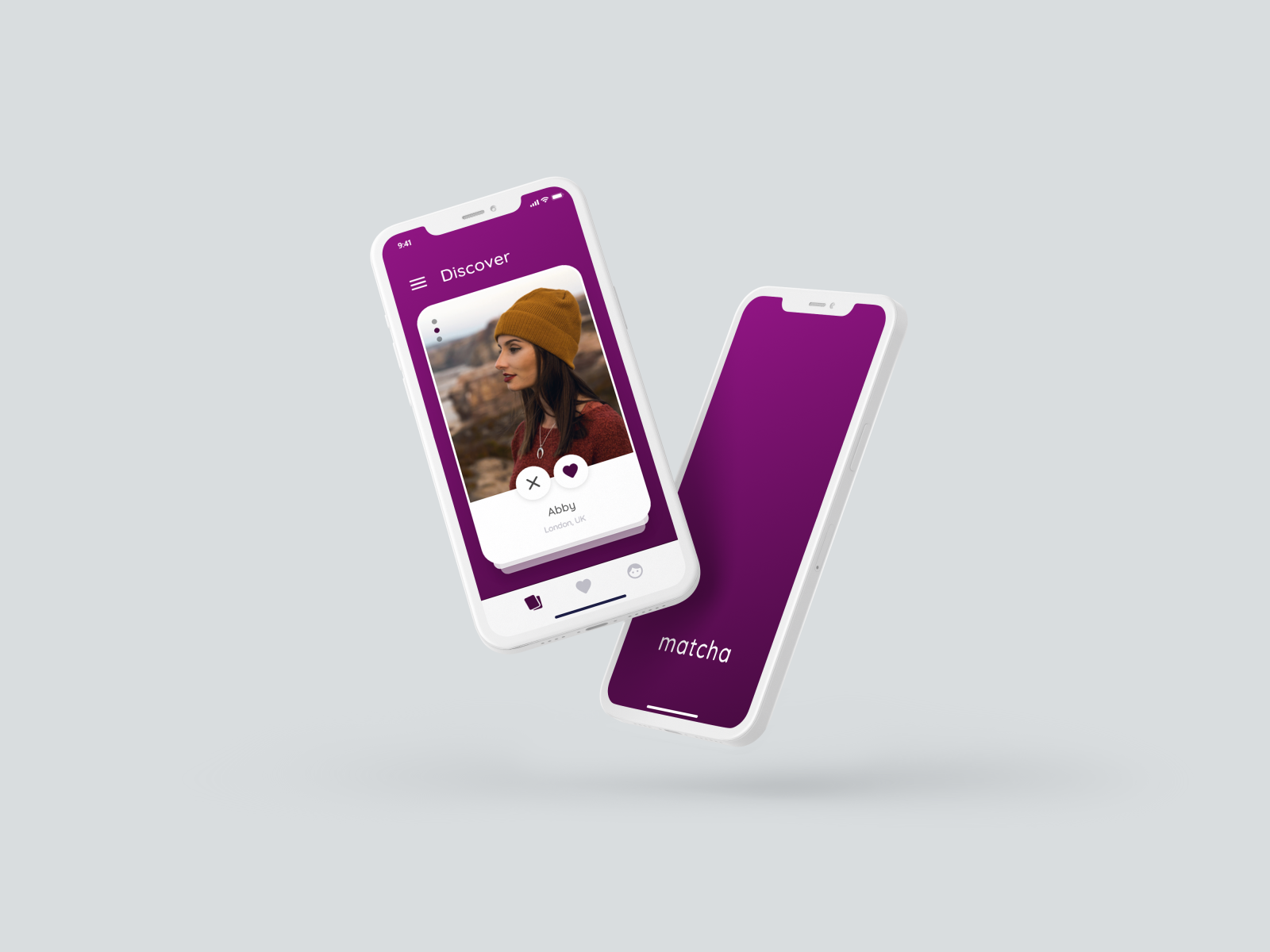 Matcha app by Will Aston on Dribbble