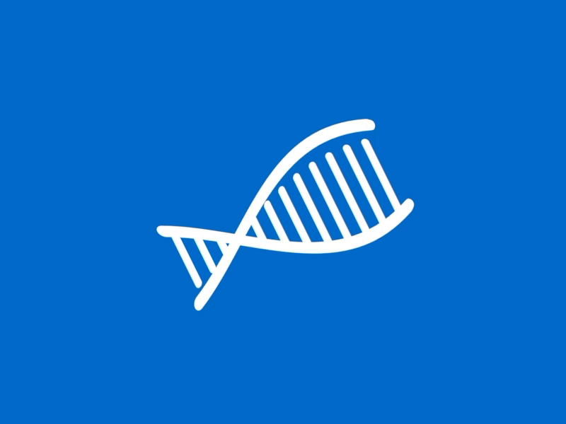 DNA Helix by Joe Ski on Dribbble