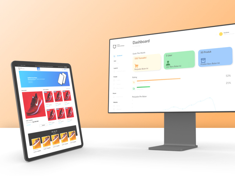 E-commerce Fun by Fun Technology on Dribbble