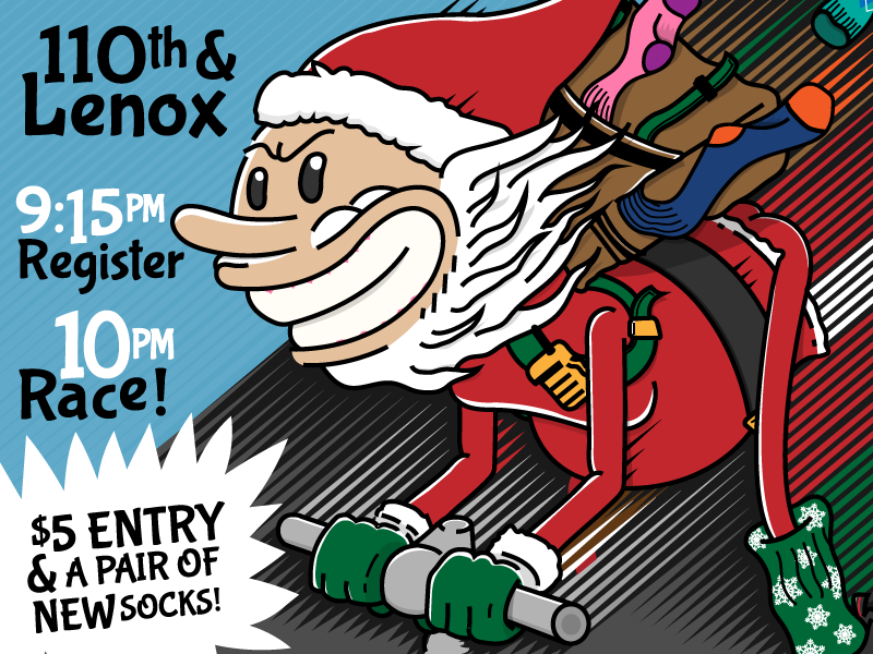 2LAP JAM: Santa's Sock Hop by Anthony Firetto on Dribbble