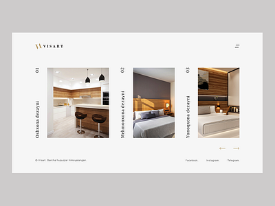 Visart _ Homepage by Abdurrohman on Dribbble