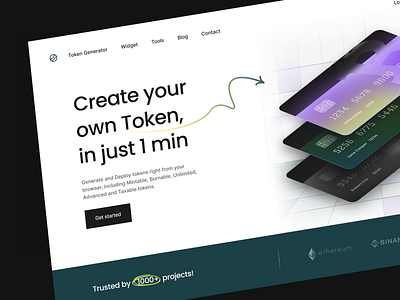 TokenOn - Website by Arounda Product & UI/UX for Arounda: UX/UI & WEB ...