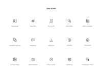 DNA Icons by Ted Kulakevich for Unfold on Dribbble