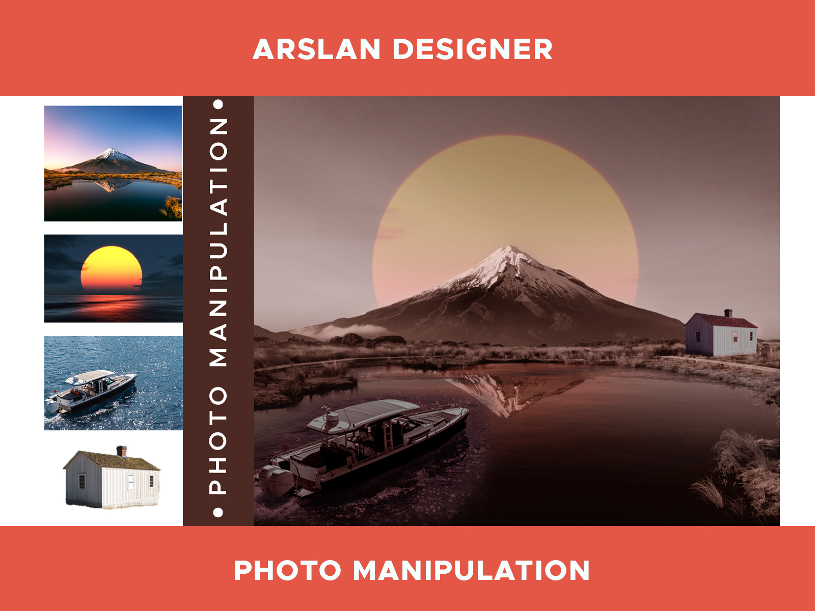 Photo Manipulation by Arslan Designer on Dribbble