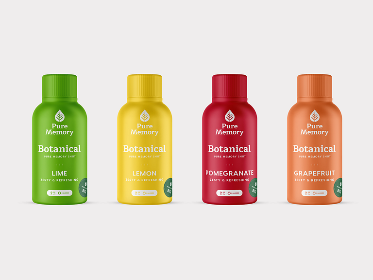 Pure Memory • Packaging Set by Co-motion Studio on Dribbble