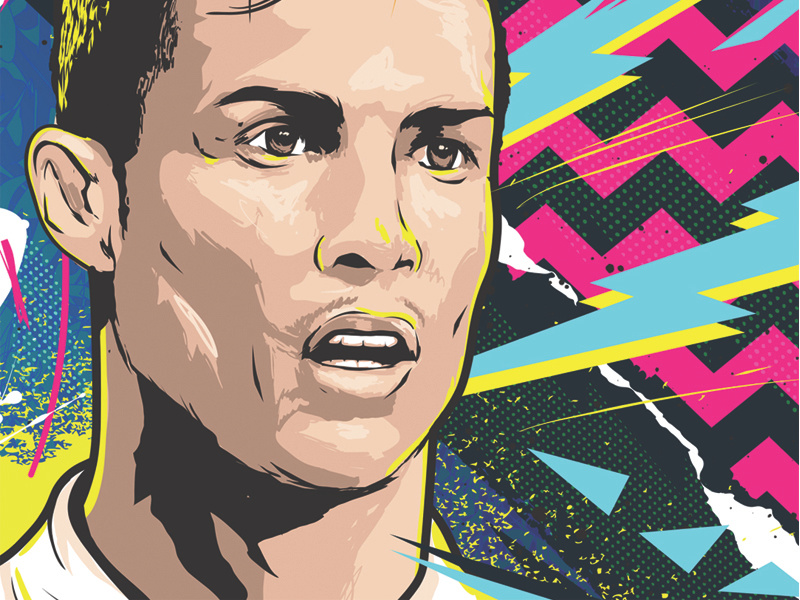 Ronaldo by Scott McRoy on Dribbble