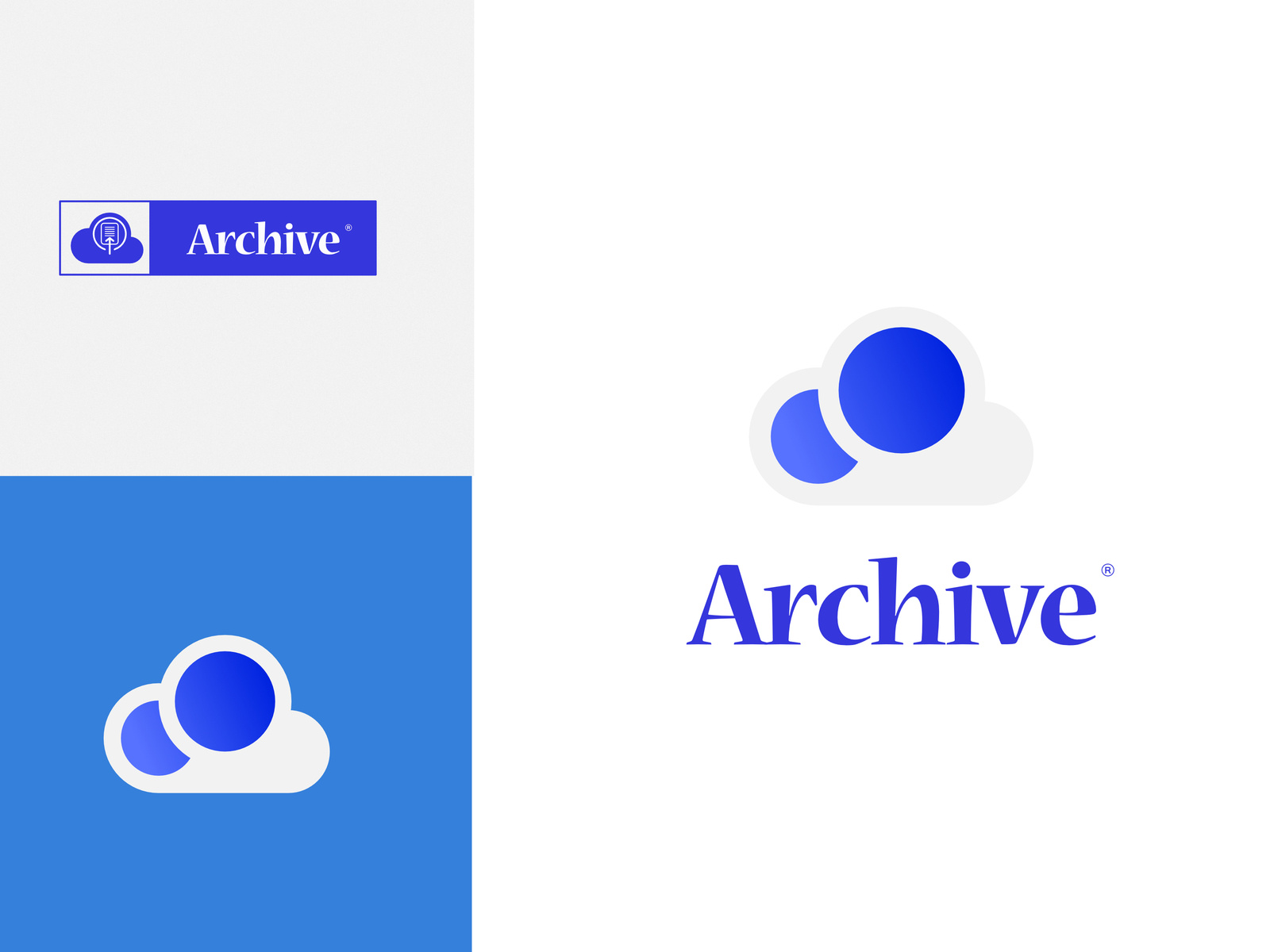 Archive branding by madebyDebo on Dribbble