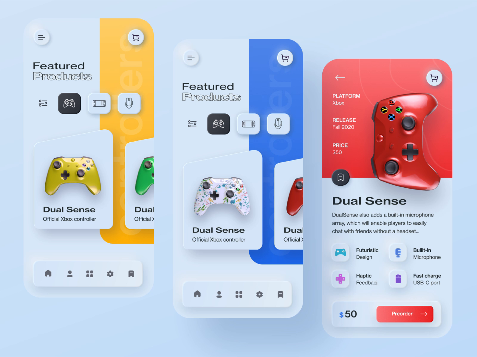 Game shop UI animation by The G Star on Dribbble