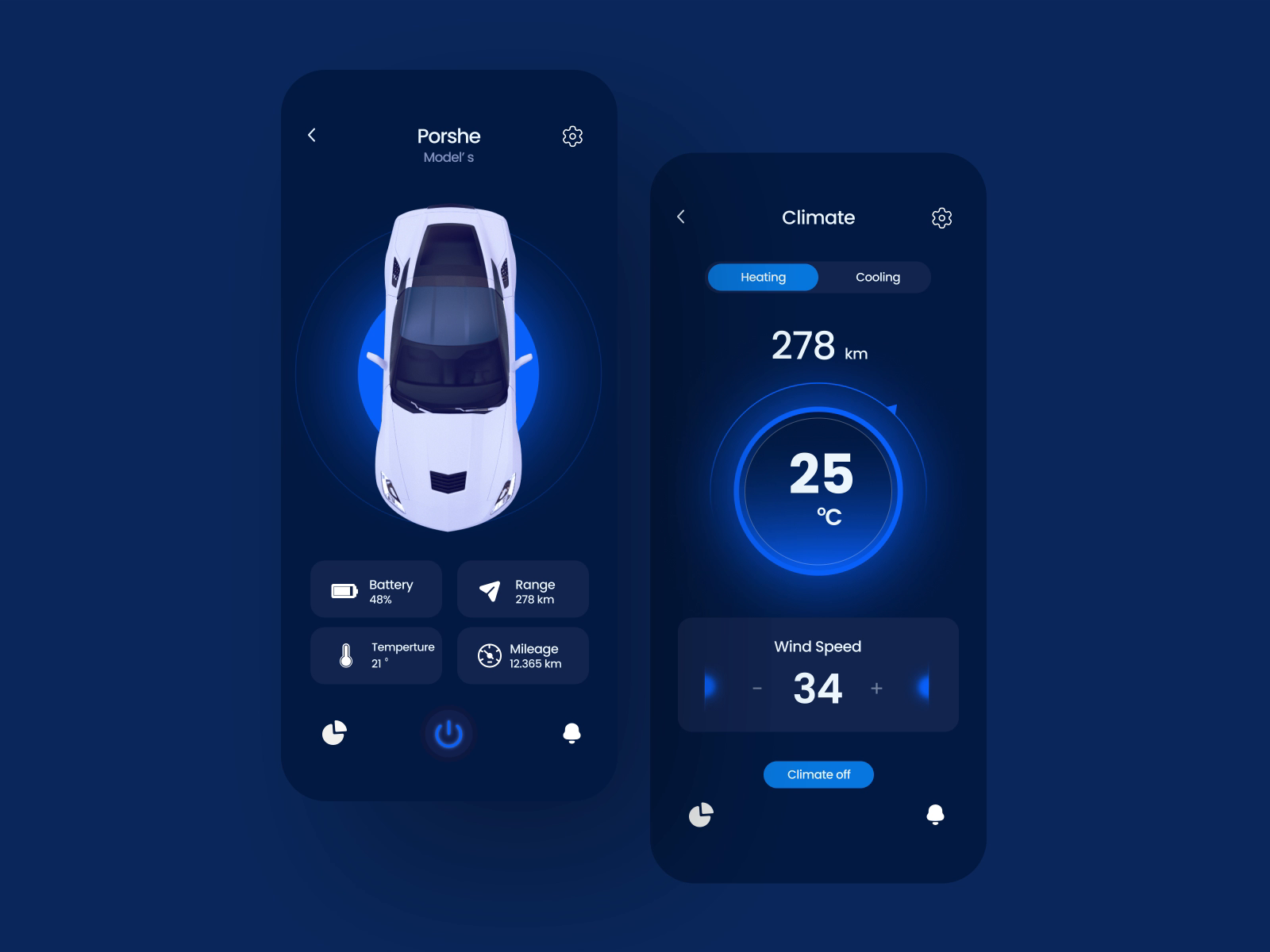 Electric car app animation by The G Star on Dribbble
