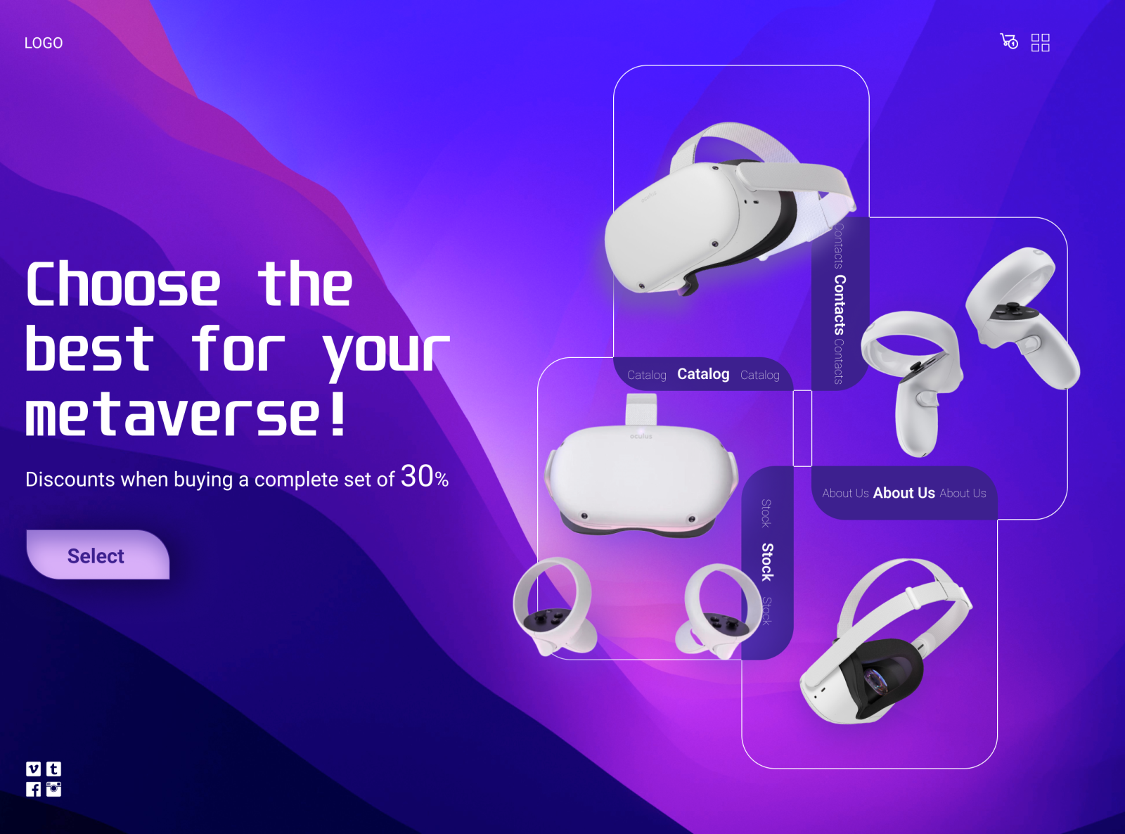 Shop VR by Валерия on Dribbble