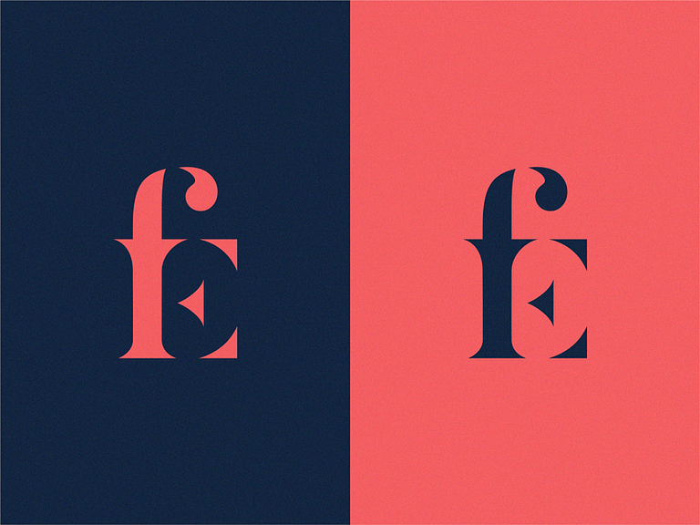monogram fe / ef by Yuri Kartashev on Dribbble