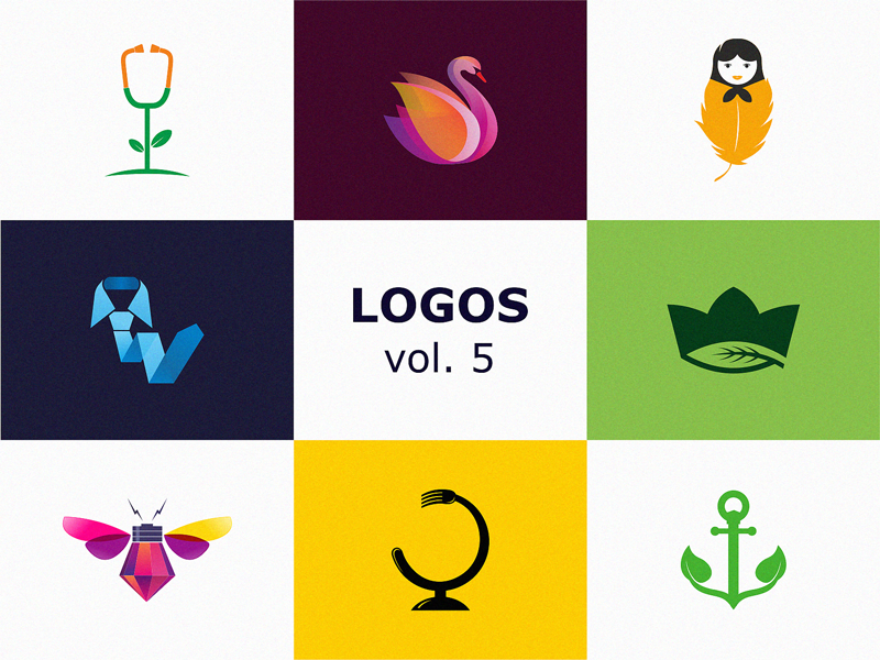 logos vol. 5 by Yuri Kartashev on Dribbble