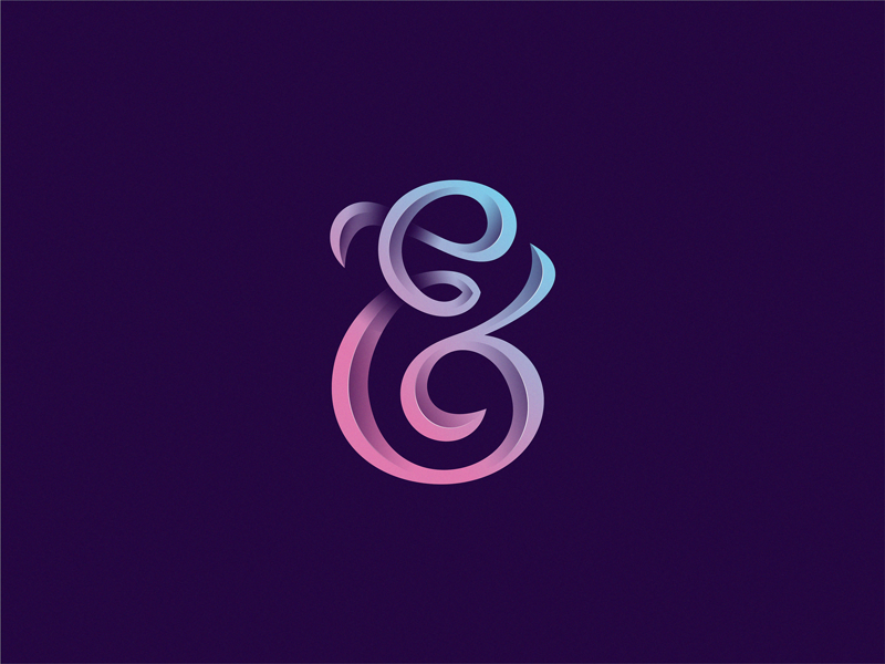 Ampersand by Yuri Kart on Dribbble