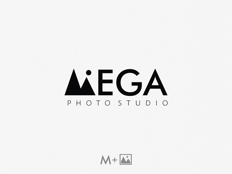 Mega photo studio / logo idea by Yuri Kart on Dribbble