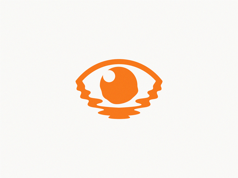 sunset / sunset + eye by Yuri Kart on Dribbble