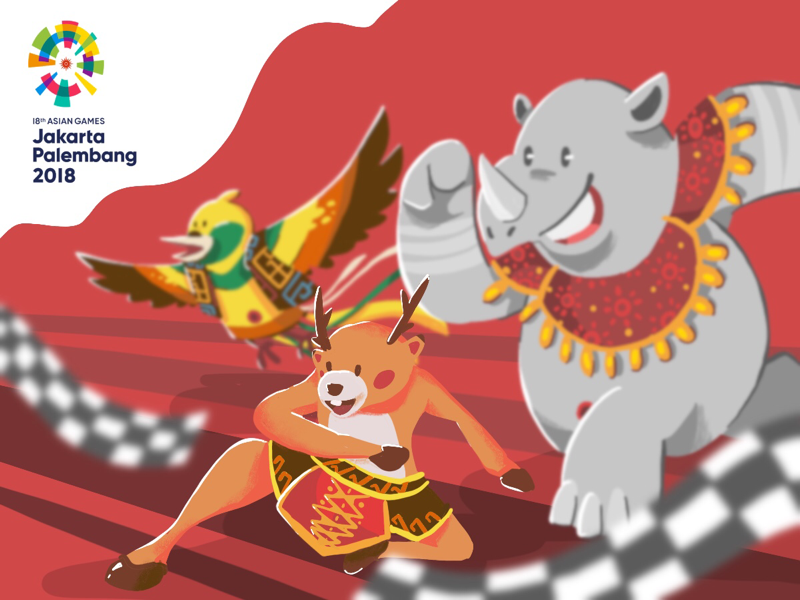 Ready for Asian Games! by Labib Ahmadin ⚡️ on Dribbble