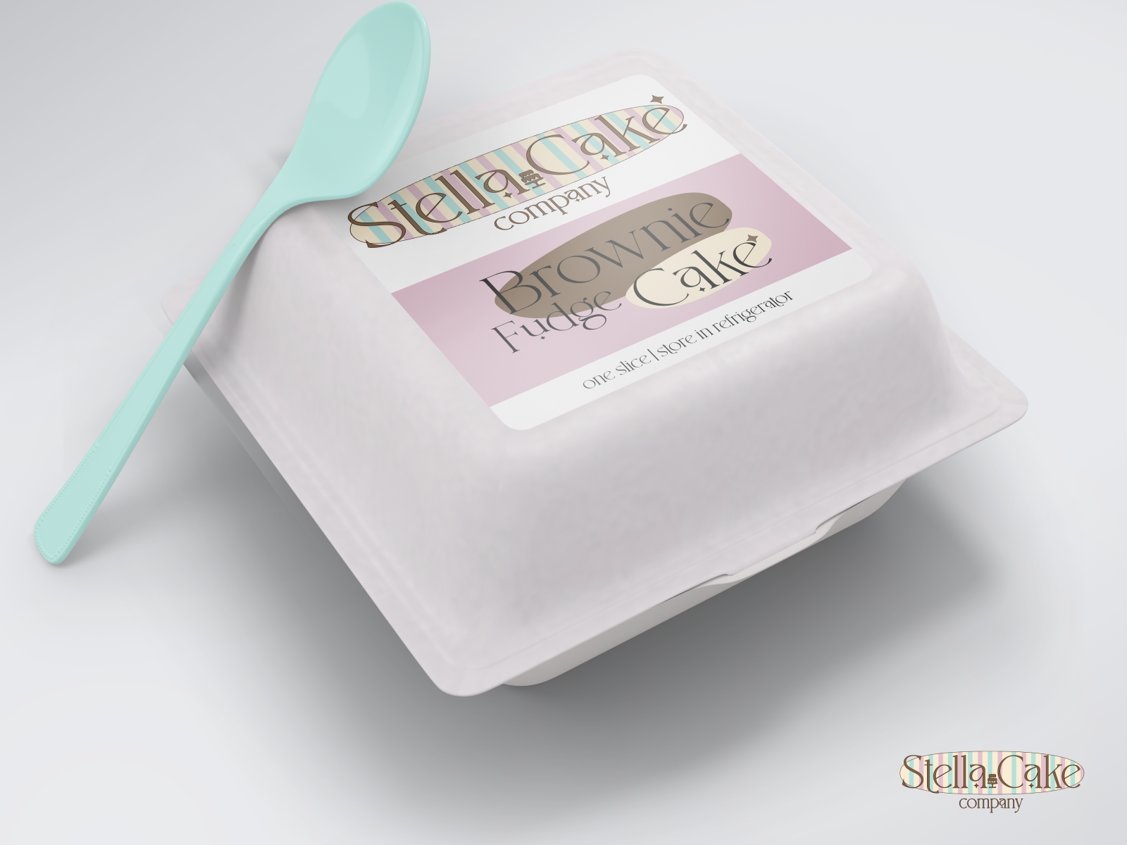 Mid-century Modern Cake Logo & Packaging Design by Jordyn Harrison on ...