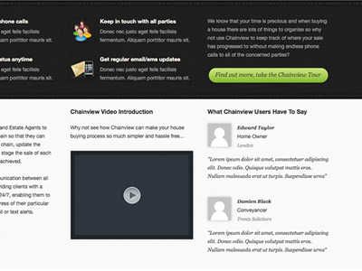 Chainview by Tim Marshall on Dribbble