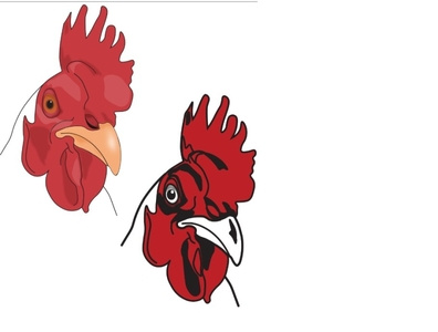 Hen Logo by Jason Nicholson on Dribbble