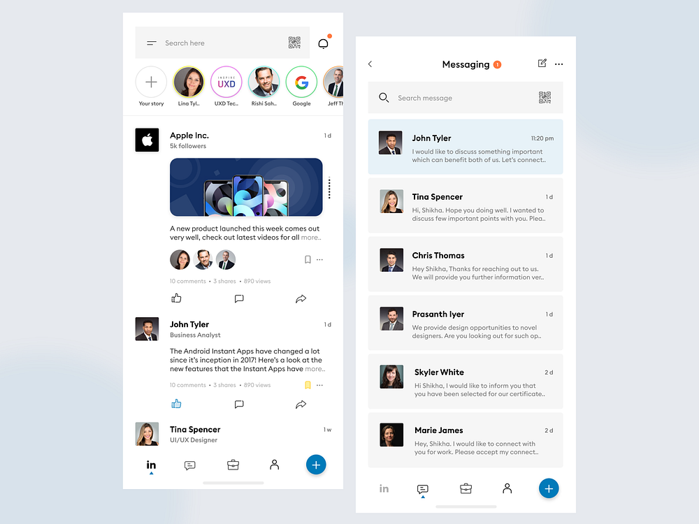 Linkedin Redesign Ui Ux Concept By Shikha Gupta ️ On Dribbble